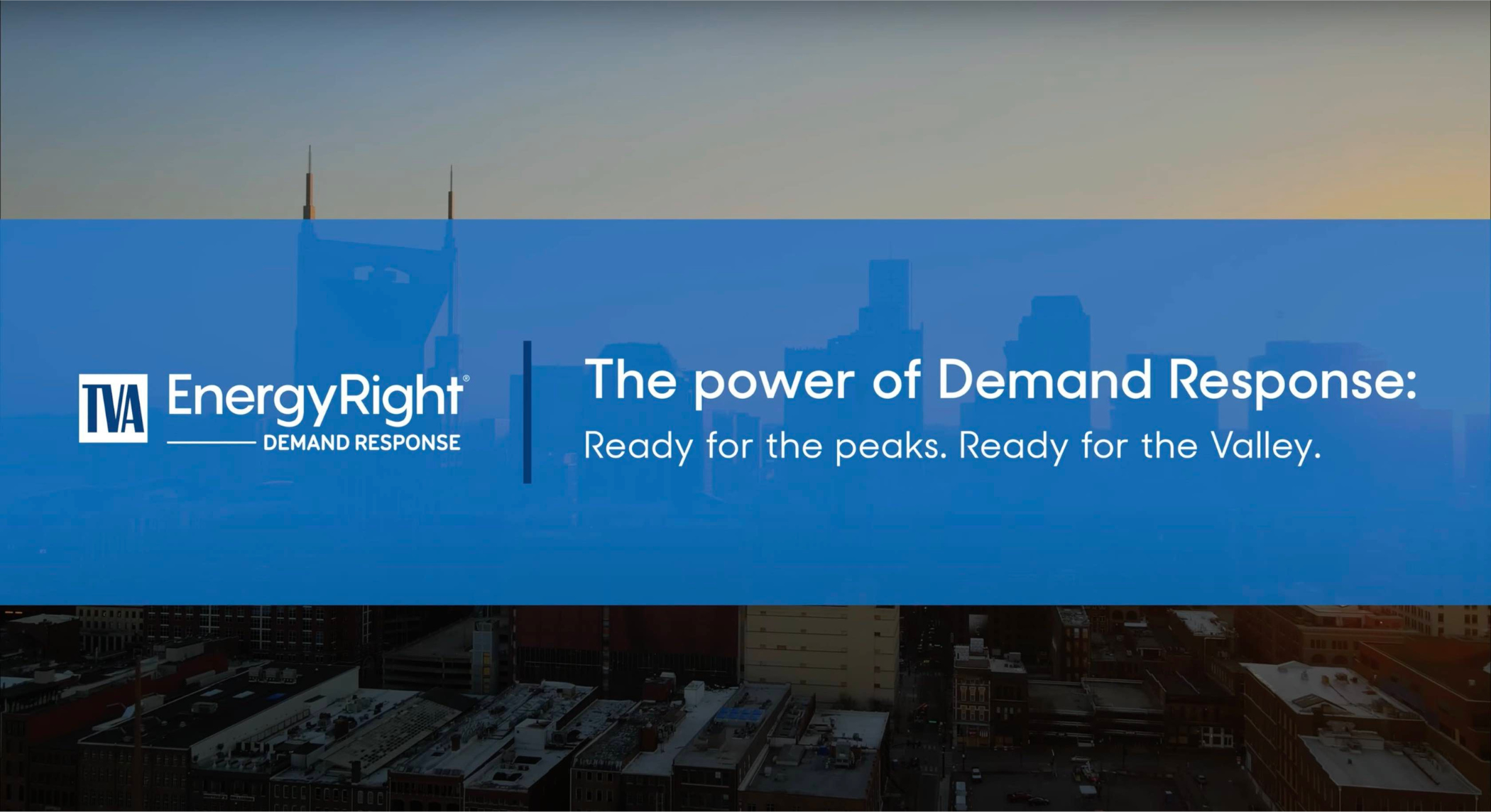 Demand Response Testimonial - EnergyRight